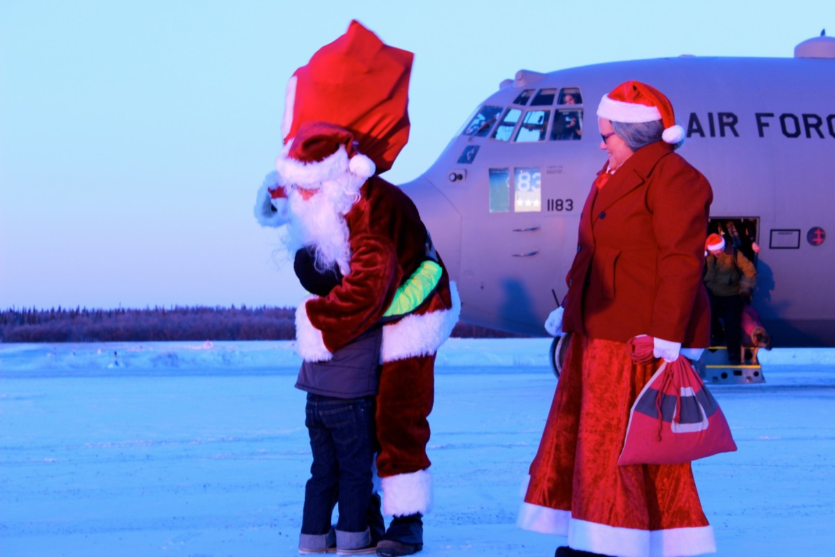 Operation Santa Claus visits remote village Akiachak | Article | The ...