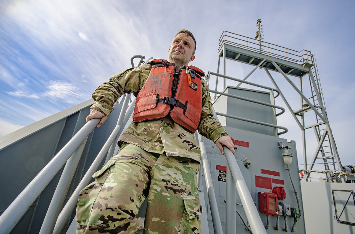 APS-5 watercraft sets sail for sea trial | Article | The United States Army