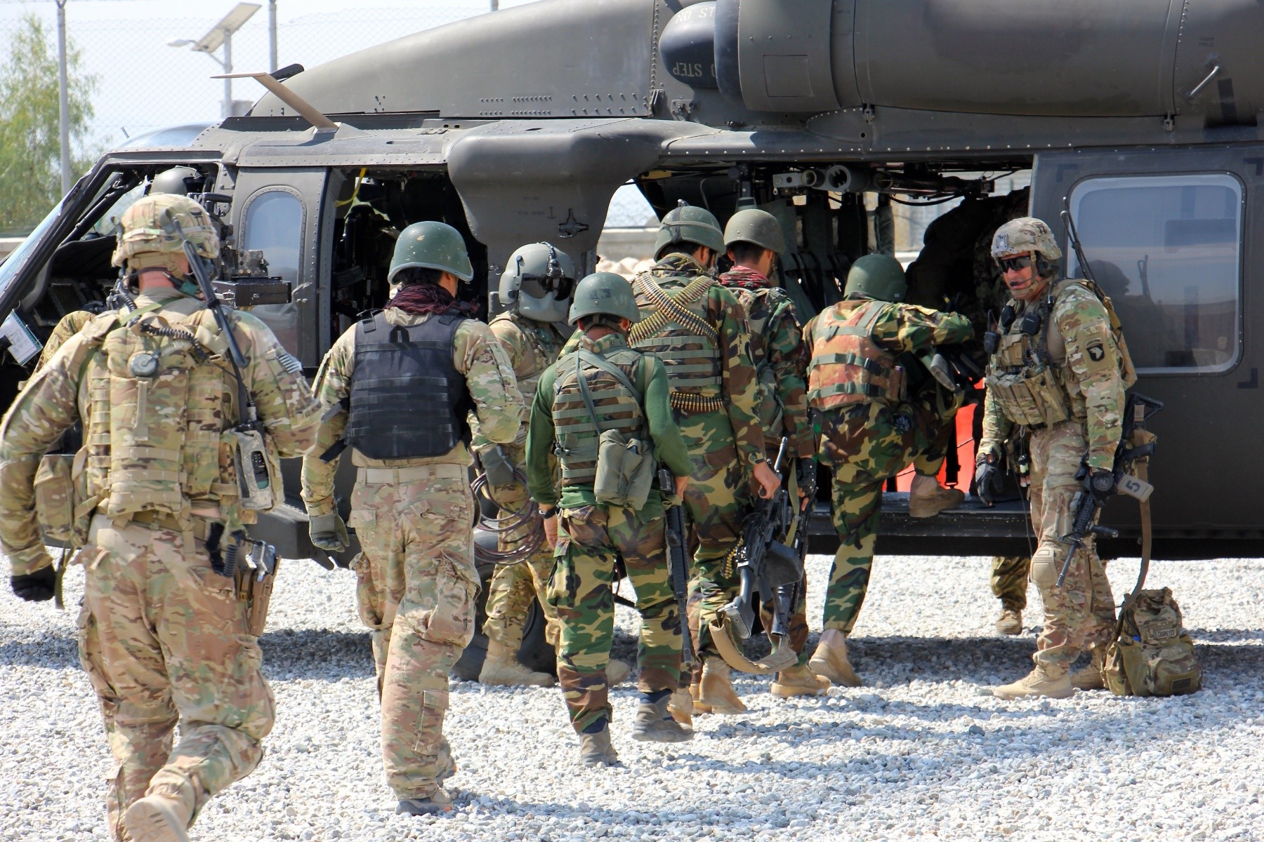 US, Afghan partnered force protection patrol | Article | The United ...