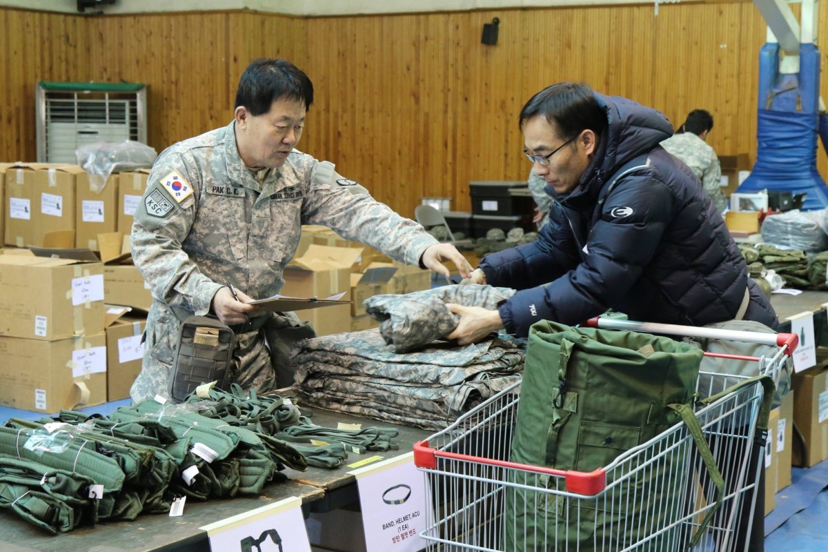The Korean Service Corps Battalion conducts MOBEX and WHNS Exercise ...