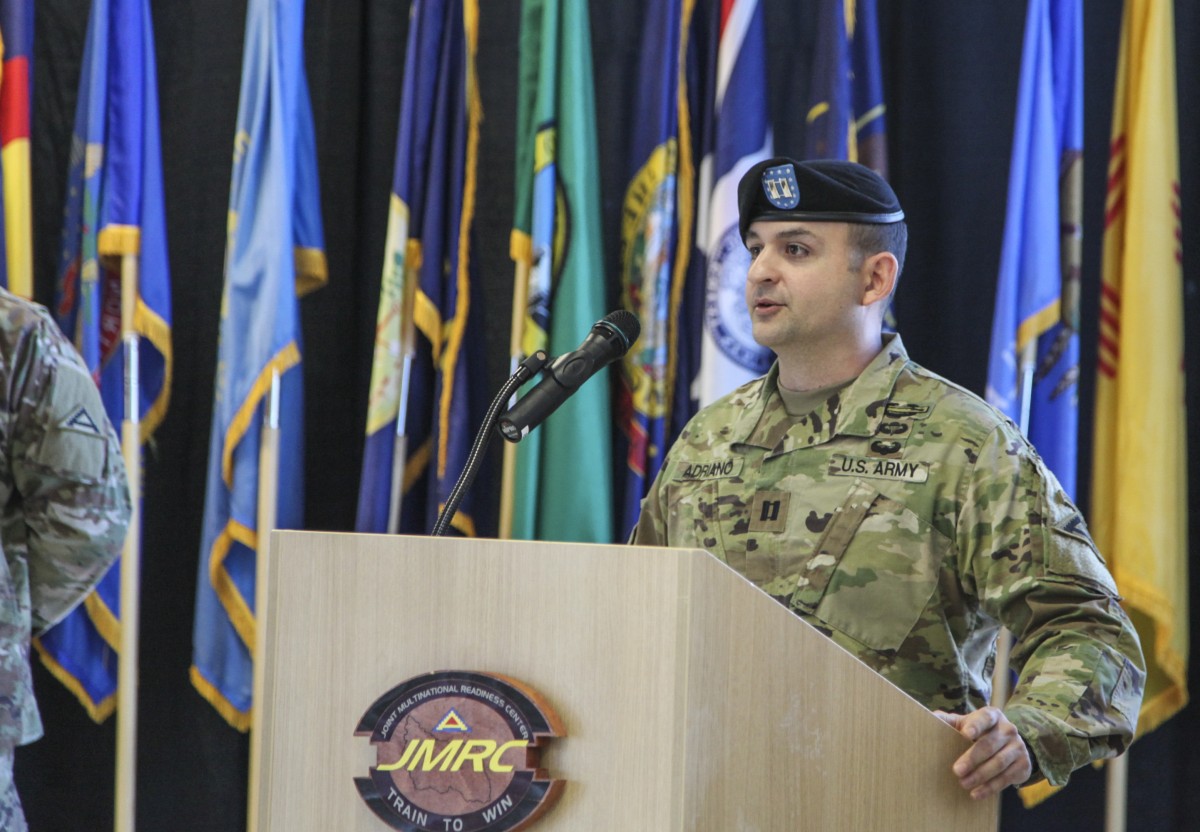 JMRC HHC passes the guidon | Article | The United States Army