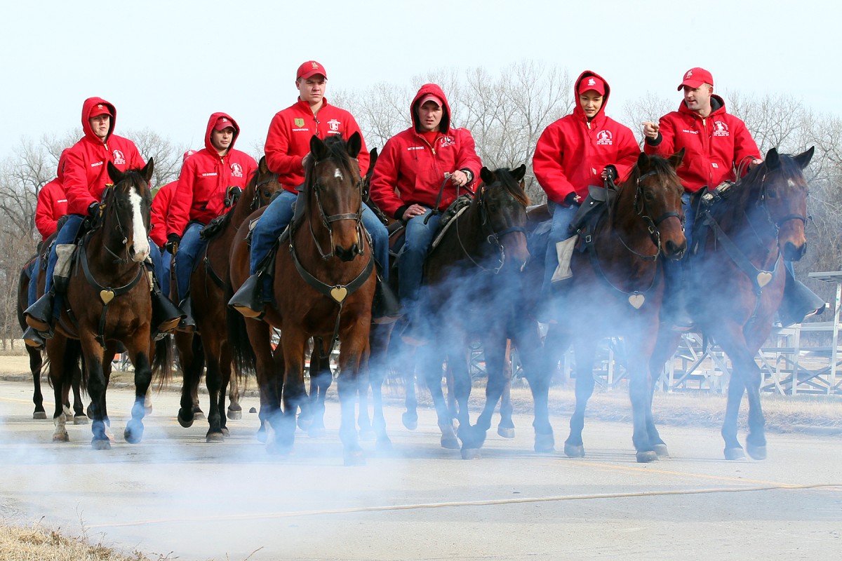 'Big Red One' mounted color guard to march in 58th Presidential ...