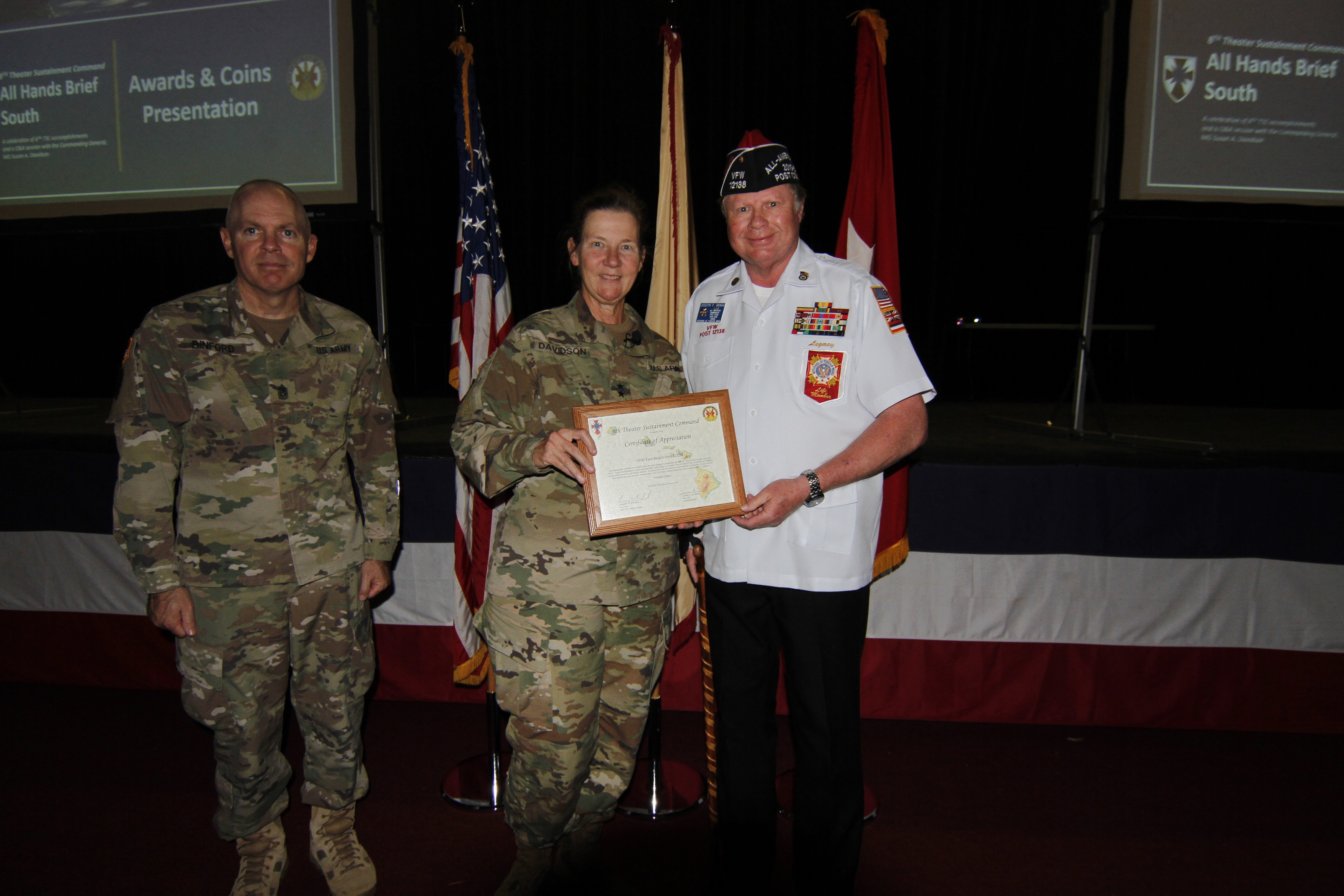 8th TSC hosts an "All Hands Brief" for those on Ft. Shafter | Article ...