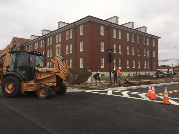 Post Construction - Installation undergoing infrastructure changes ...