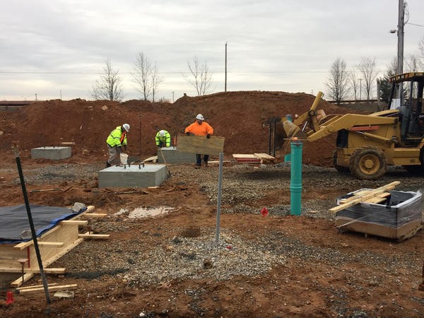Post Construction - Installation undergoing infrastructure changes ...
