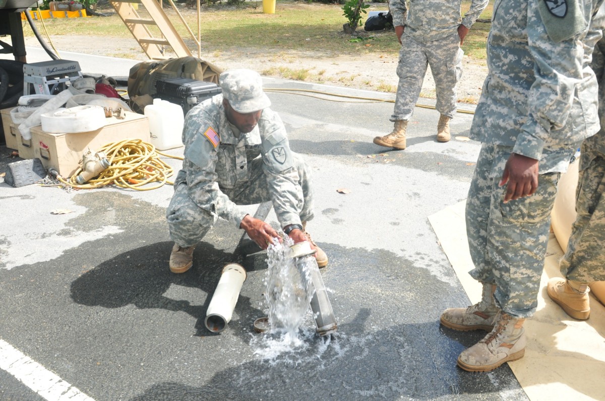 610th QM Co. turns sea water into fresh water | Article | The United ...