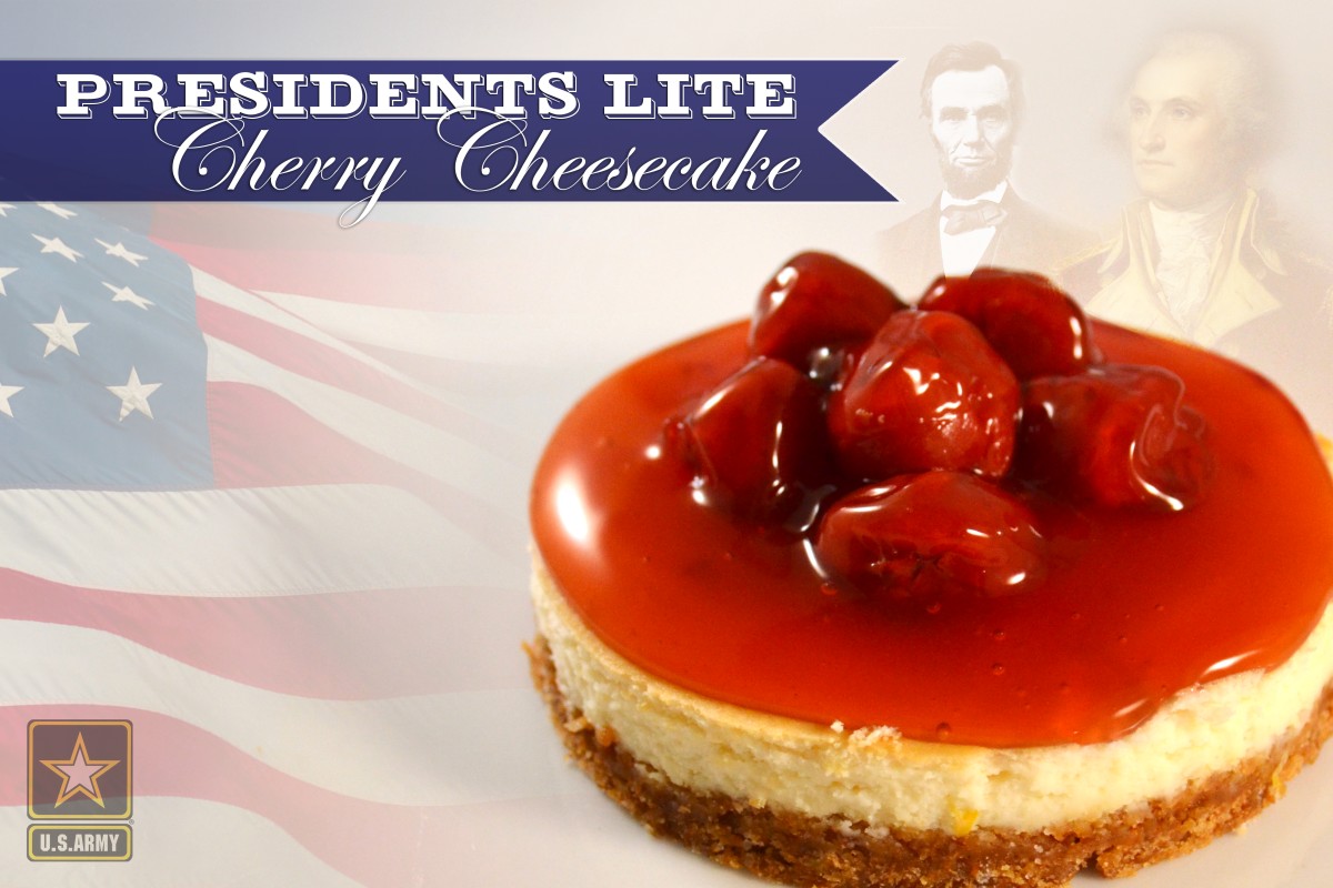 Presidents Lite Cherry Cheesecake: A Salute To George Washington ...