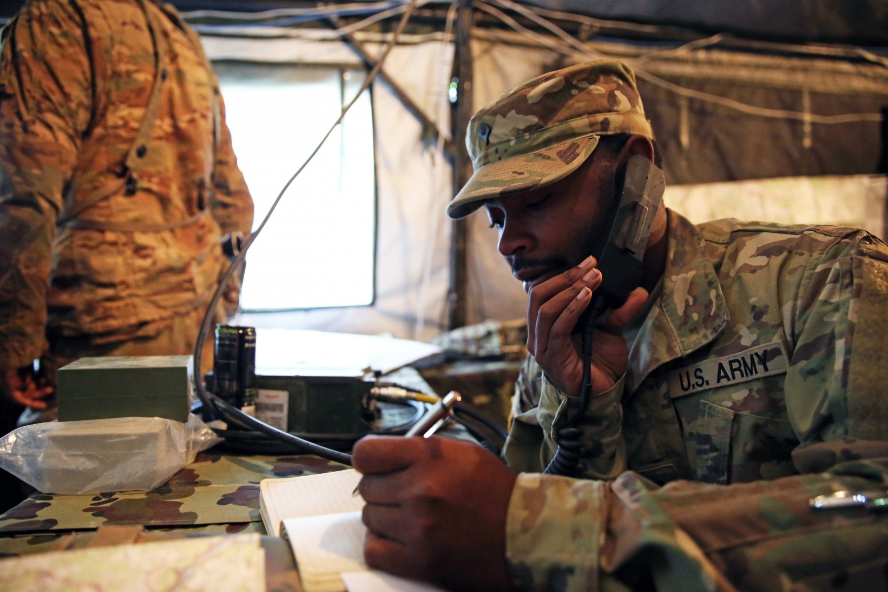 Active duty, National Guard signal Soldiers support Combined Resolve ...
