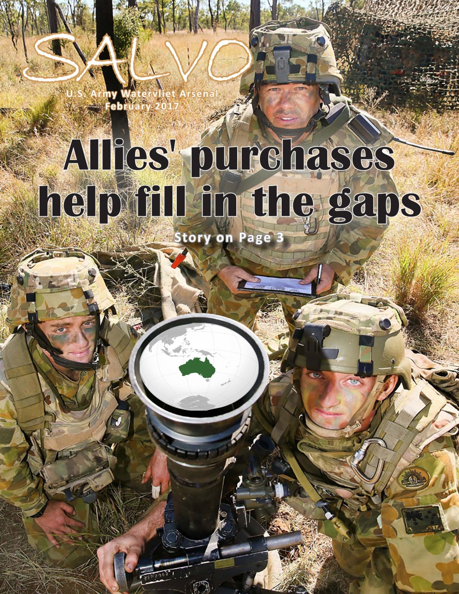 Newsletter from the Army's oldest, continuously operating arsenal ...