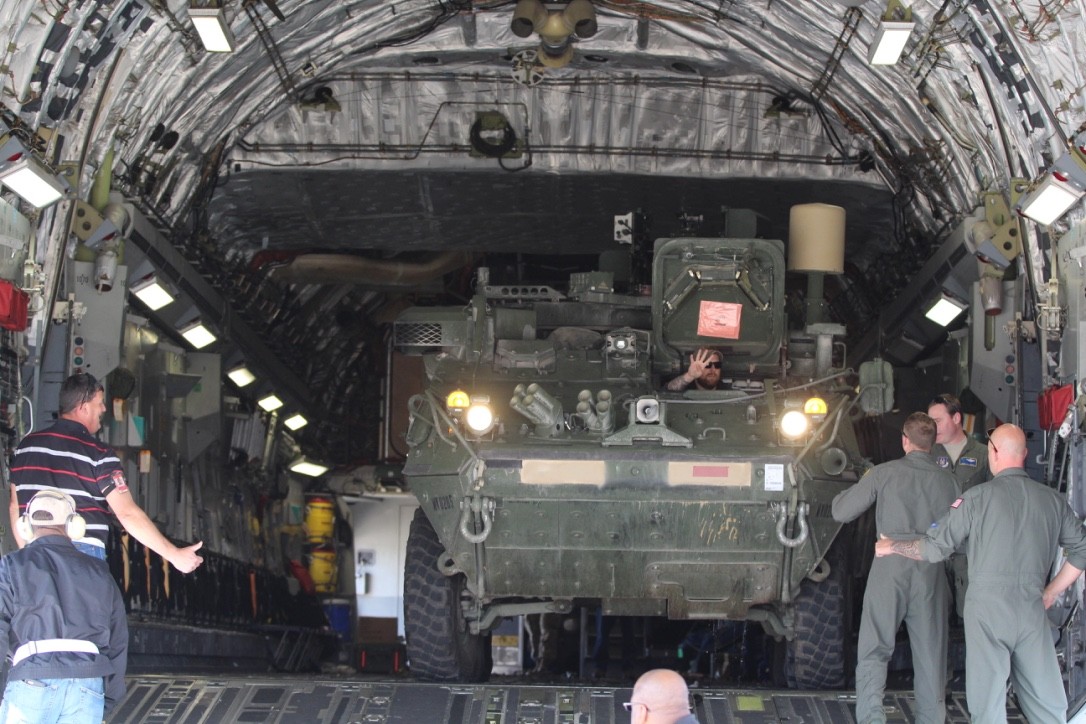 Counter UAS vehicles flown to Europe | Article | The United States Army