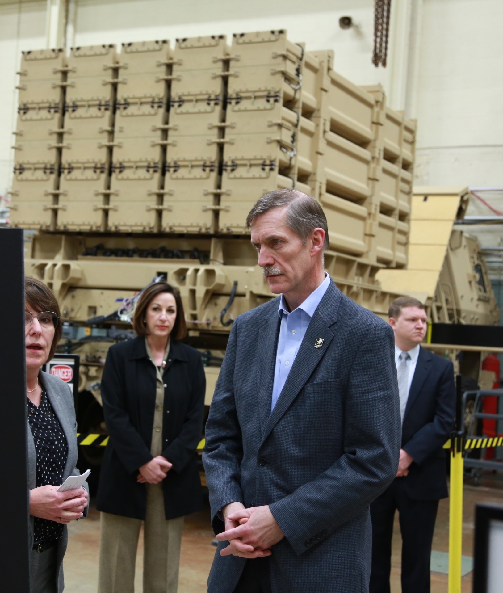 Karl Schneider, performing duties of the Under Secretary of the Army ...