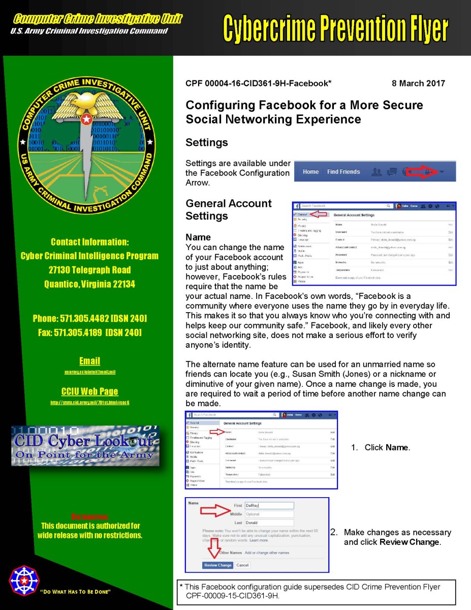 Configuring Facebook for a More Secure Social Networking Experience ...