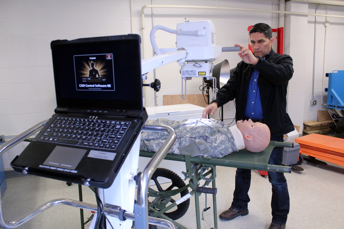 Army modernizes portable battlefield radiography system | Article | The ...