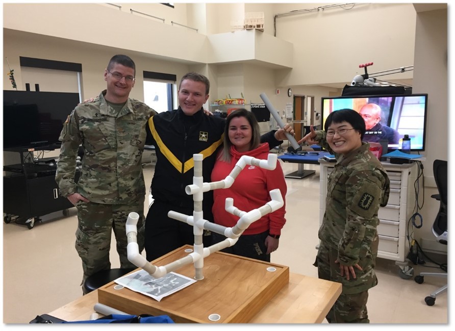 52D Ordnance Group 184th (EOD BN) UMT Chaplains Visit Wounded Warrior ...