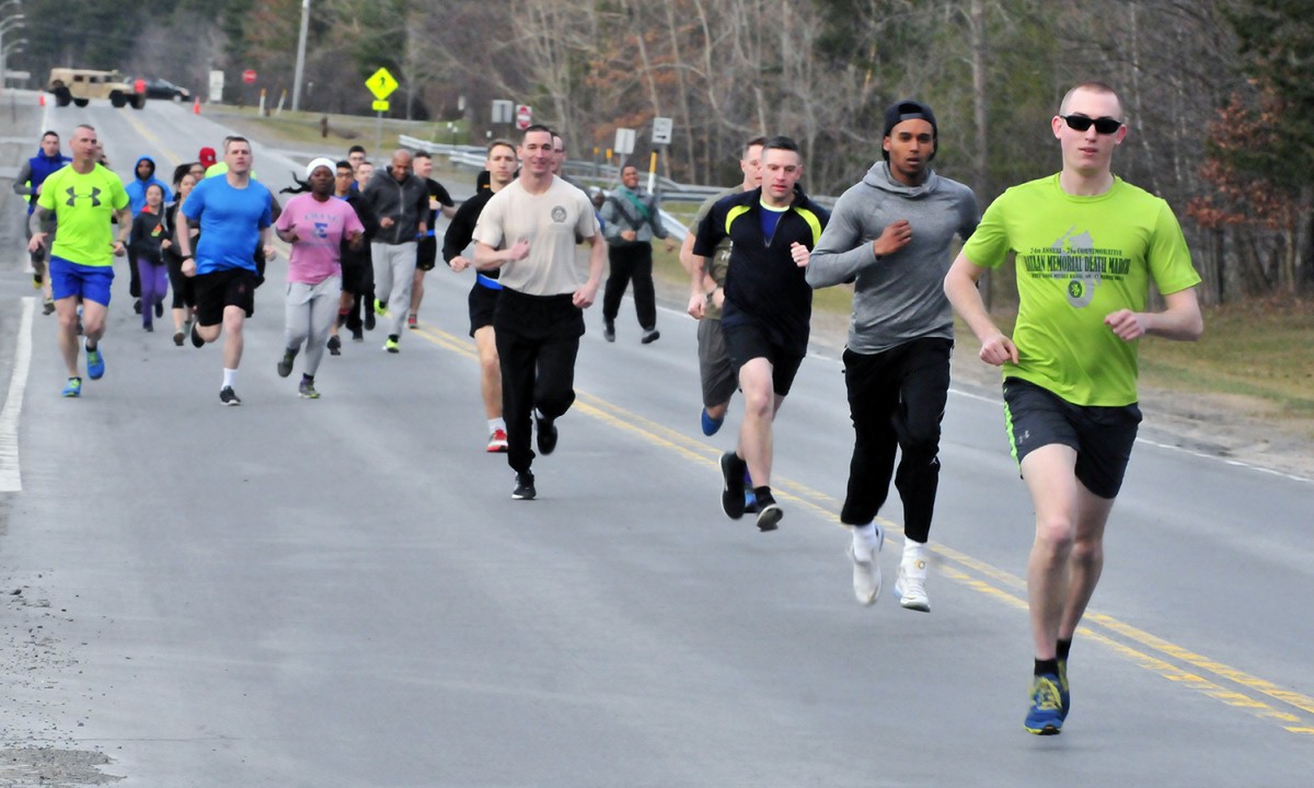 Workhorse Battalion Soldiers at Fort Drum run, raise money for AER ...