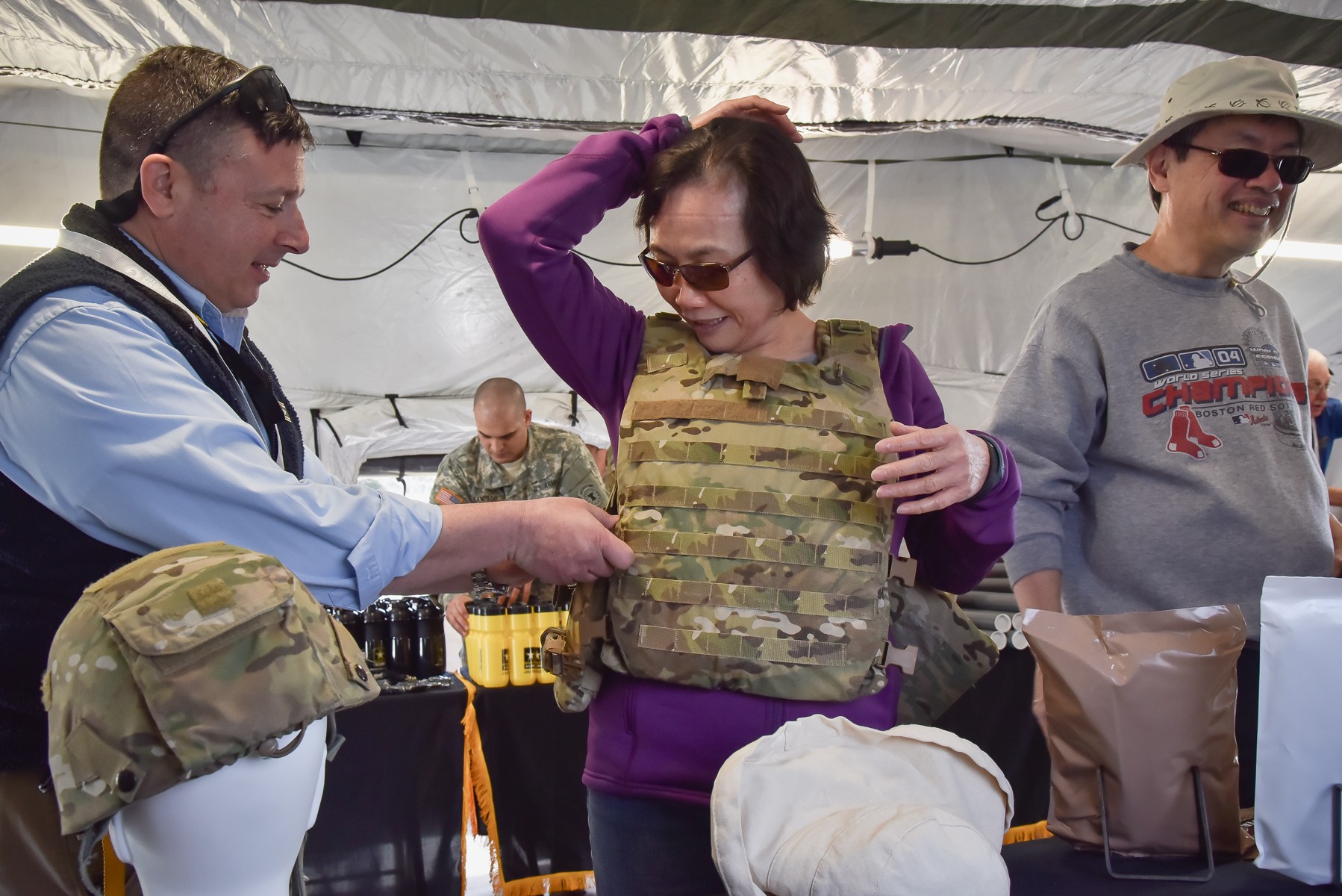 Natick displays Soldier technology at 2017 boston marathon | Article ...