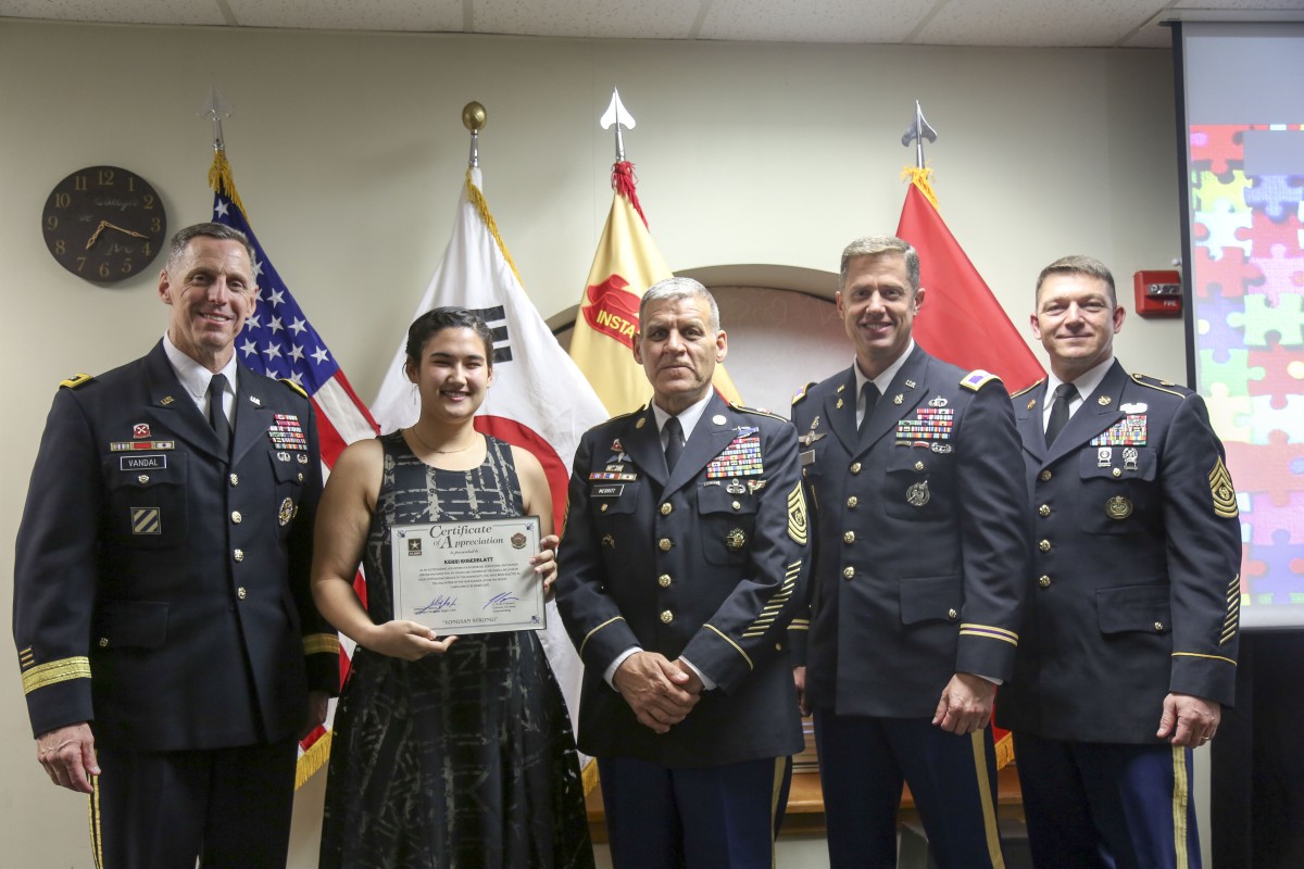 Best volunteers recognized at awards ceremony | Article | The United ...