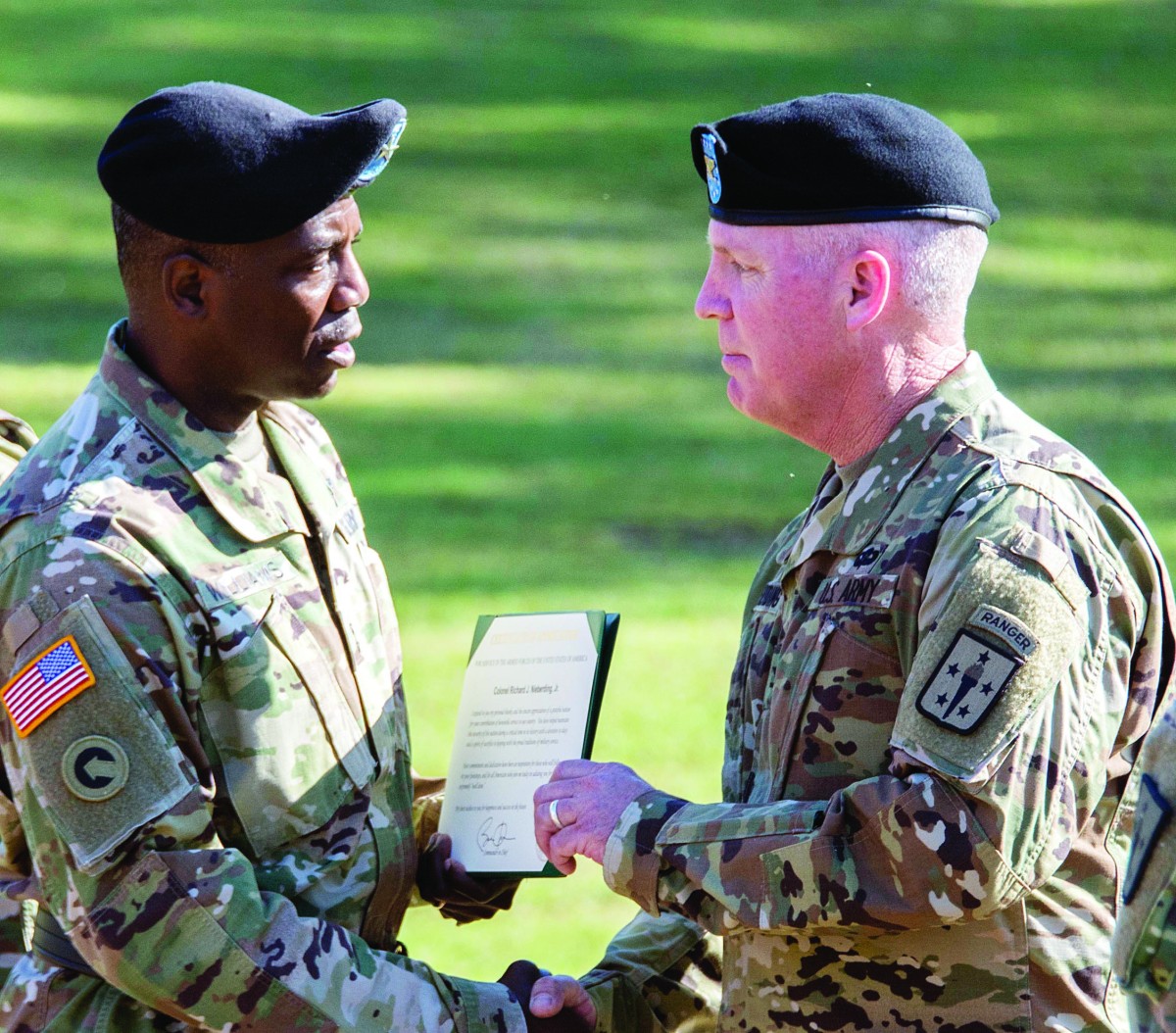 Col. Richard Nieberding relinquishes command of SSI, retires | Article ...