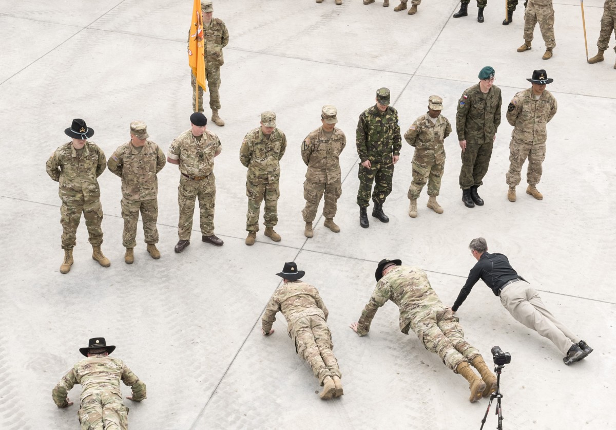 Acting Secretary of Army visits eFP, Atlantic Resolve Soldiers in ...