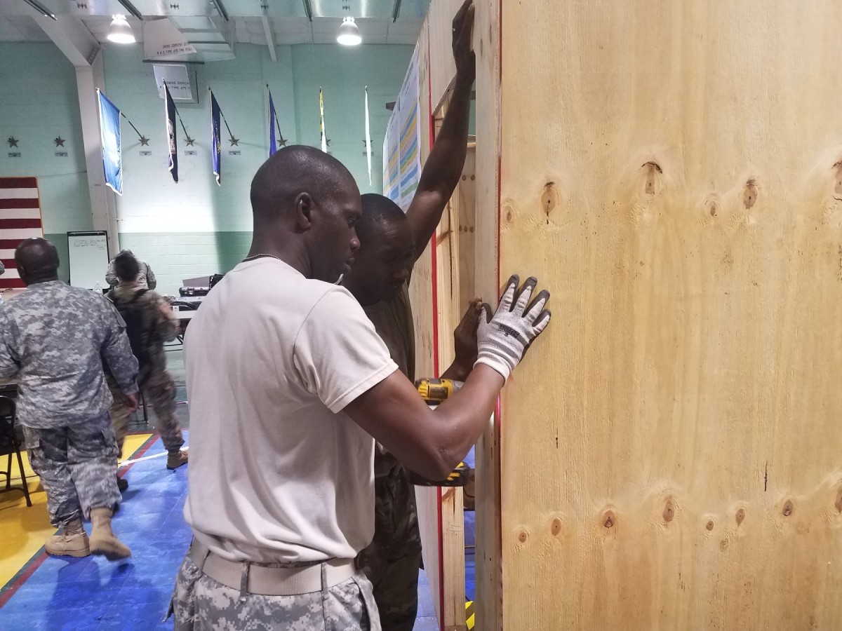 786th CSSB constructs operations center for Vigilant Guard exercise ...