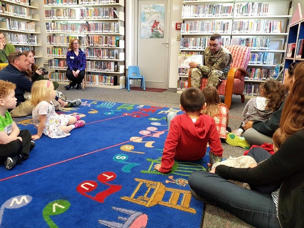 Garrison Command Sgt. Maj. reads to children about 'Courage' | Article ...