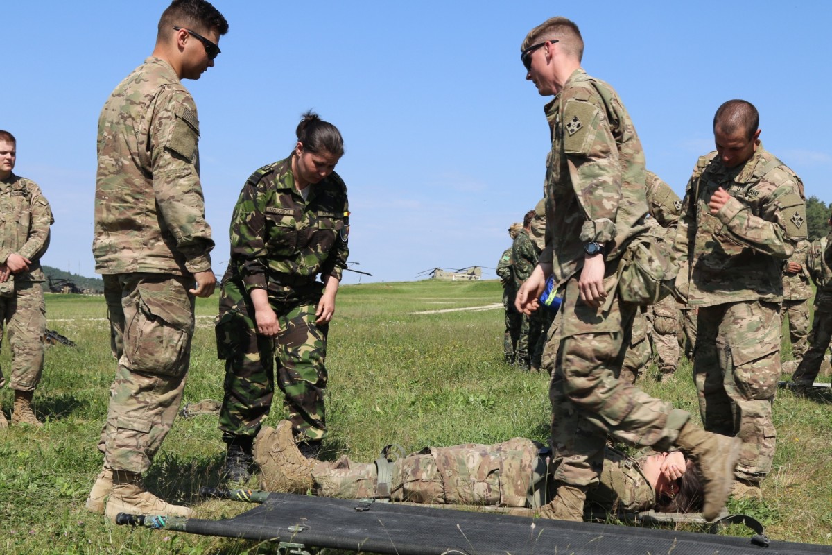 Medics from 5 nations collaborate on first-class field care | Article ...