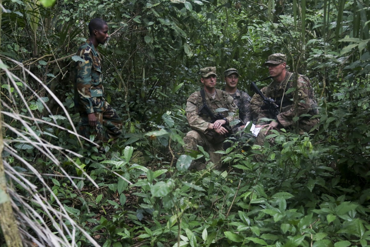 US Soldiers enhance readiness through Ghana Armed Forces-led Jungle ...