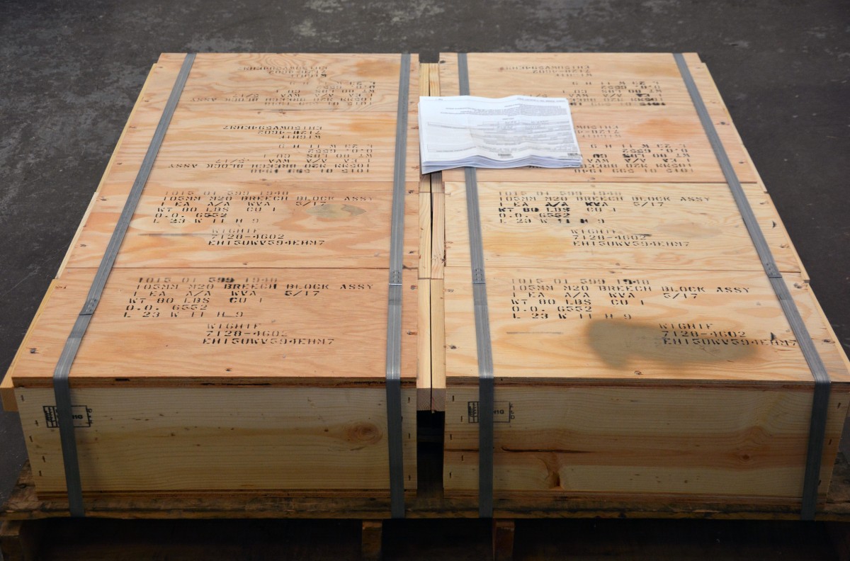 What? Even shipping boxes must meet high quality standards at Army ...