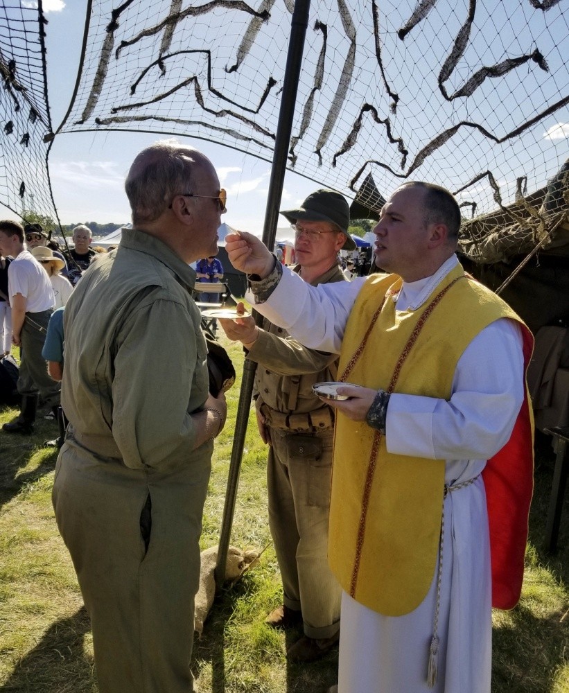 Army Chaplain provides Mass at World War II weekend event | Article ...