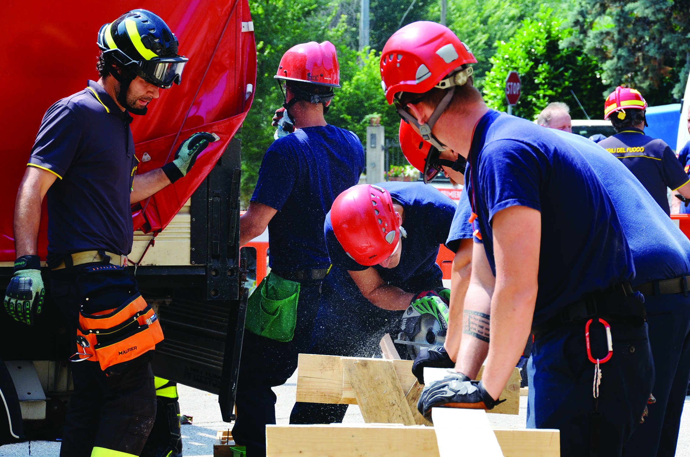 VMC volunteers support Alpini association in exercise | Article | The ...