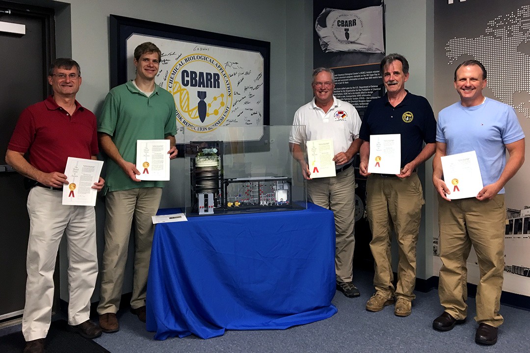 U.S. Army lab receives patent for field deployable hydrolysis system ...