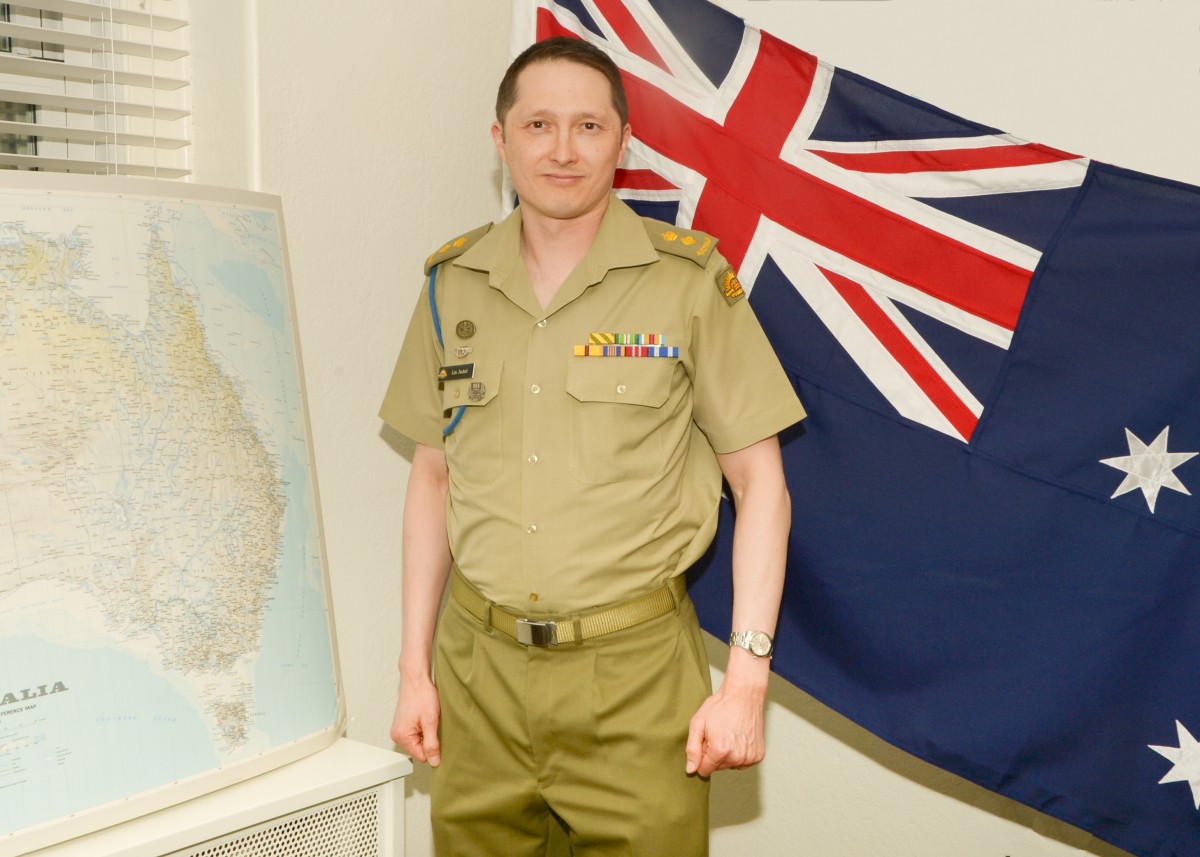 Australian officer upholds tradition of service | Article | The United ...