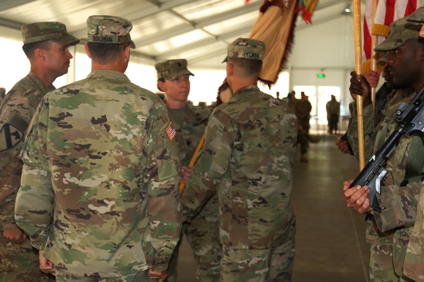 Command changes hands of key ABCT logistics unit in Romania | Article ...