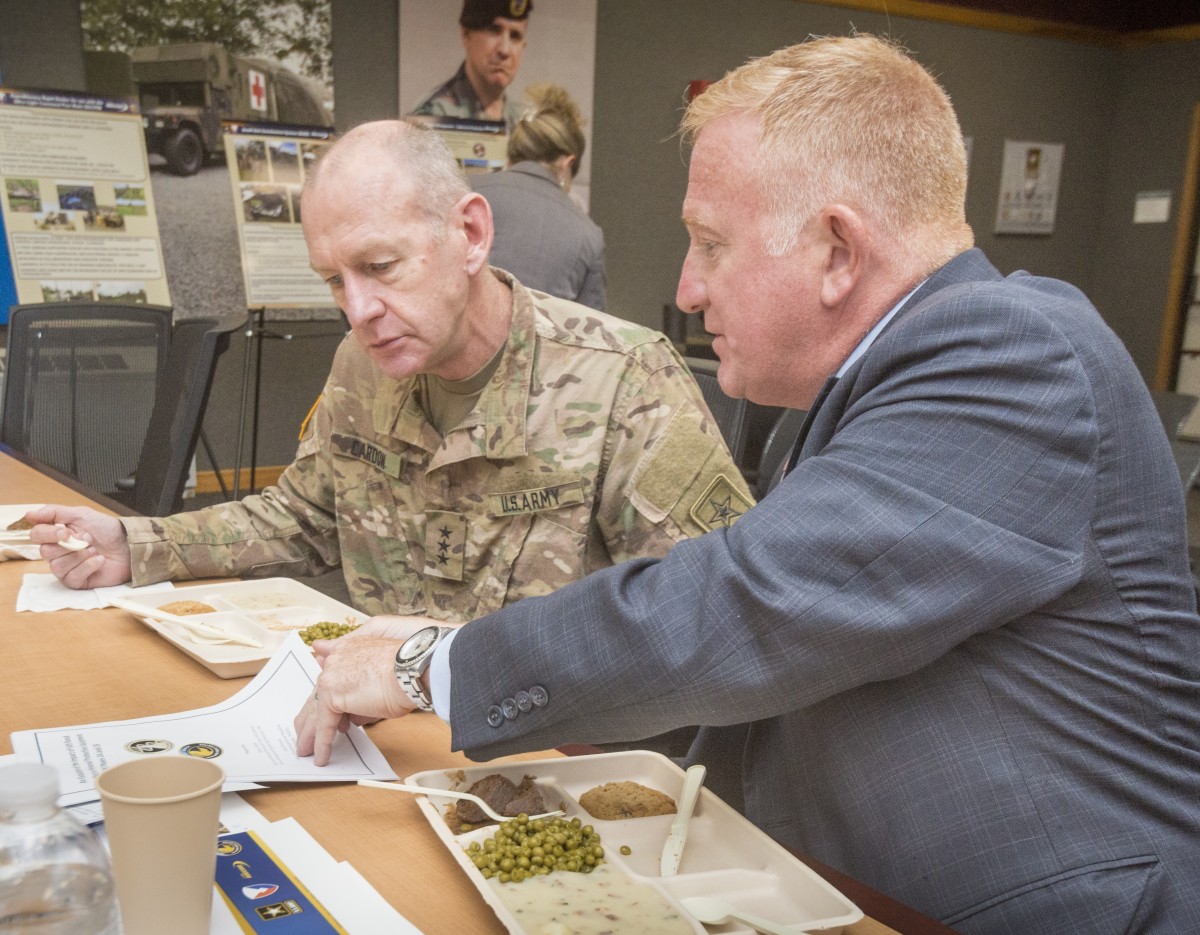Lieutenant General Edward C. Cardon visits Natick | Article | The ...
