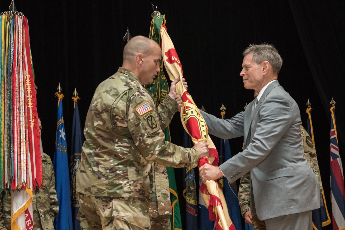 Aiton relinquishes Garrison Command to Kaune, Wooldridge transfers ...