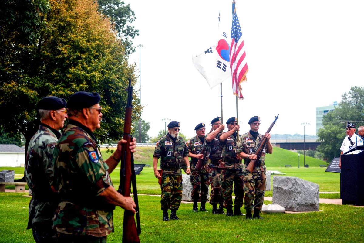 Gamble honors veteran's sacrifices, preservation of freedom, at Korean ...