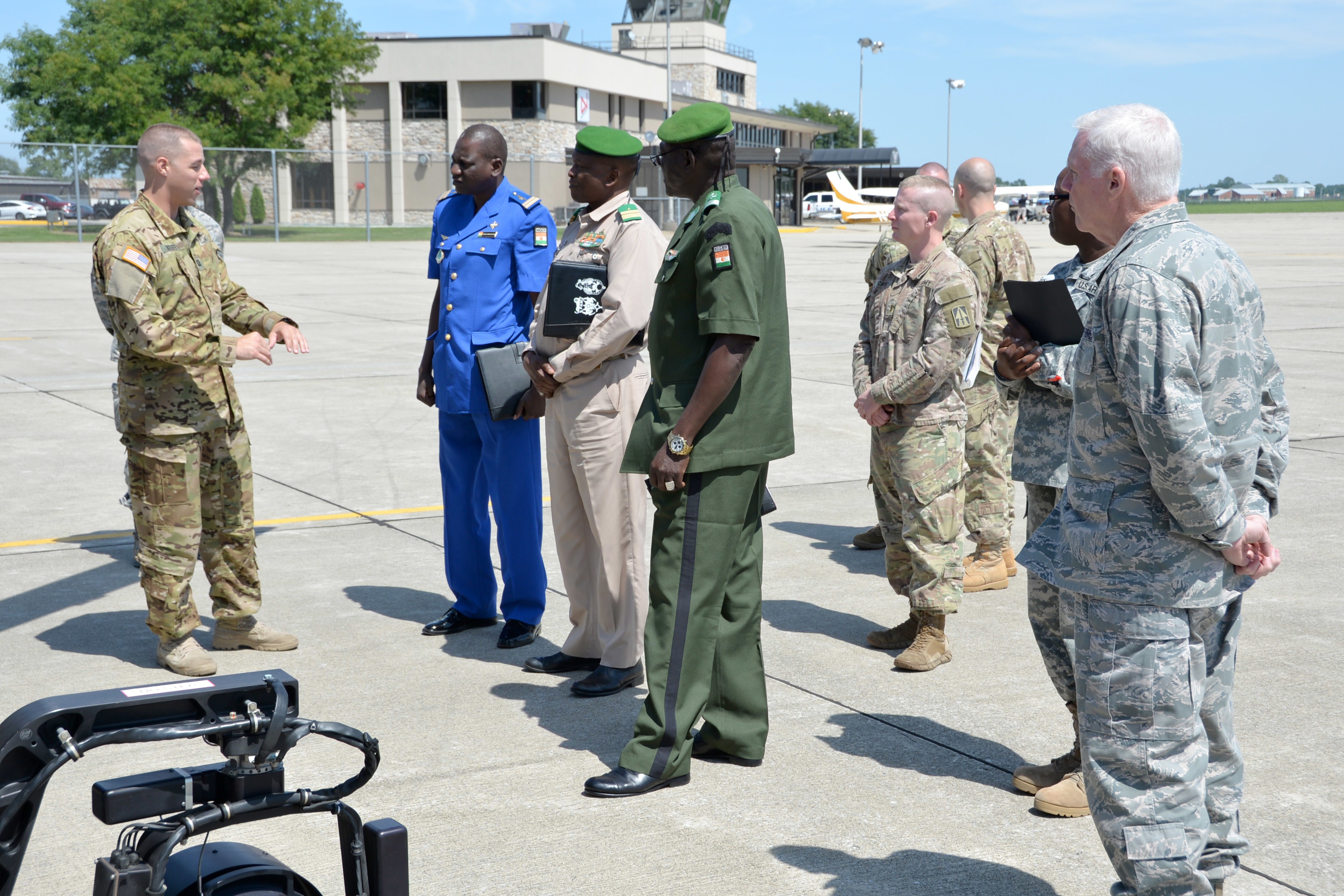 Indiana National Guard and Nigerien state partners establish foundation ... Indiana National Guard and Nigerien state partners establish foundation ...