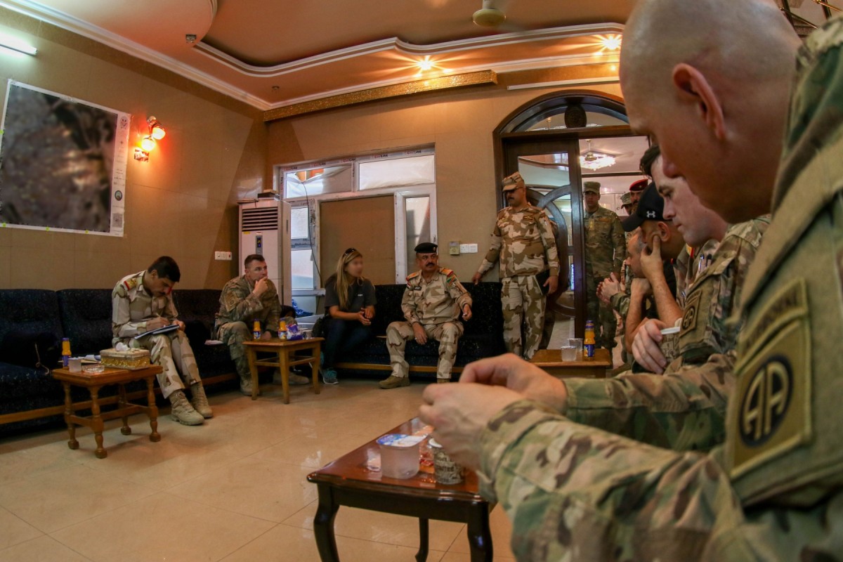 U.S. forces advise and assist Iraqi partners in fight for Mosul ...