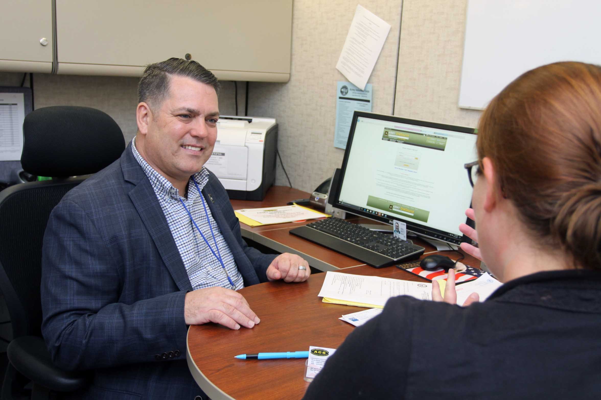 New Fort Sill Army Volunteer Corps coordinator helps people find their ...