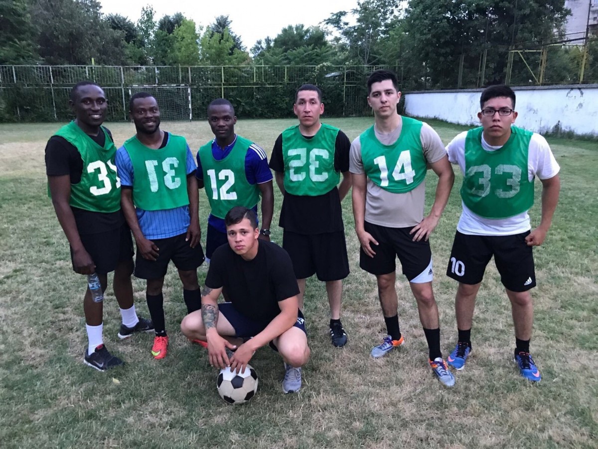 3ABCT Soldiers take on multinational soccer game | Article | The United ...