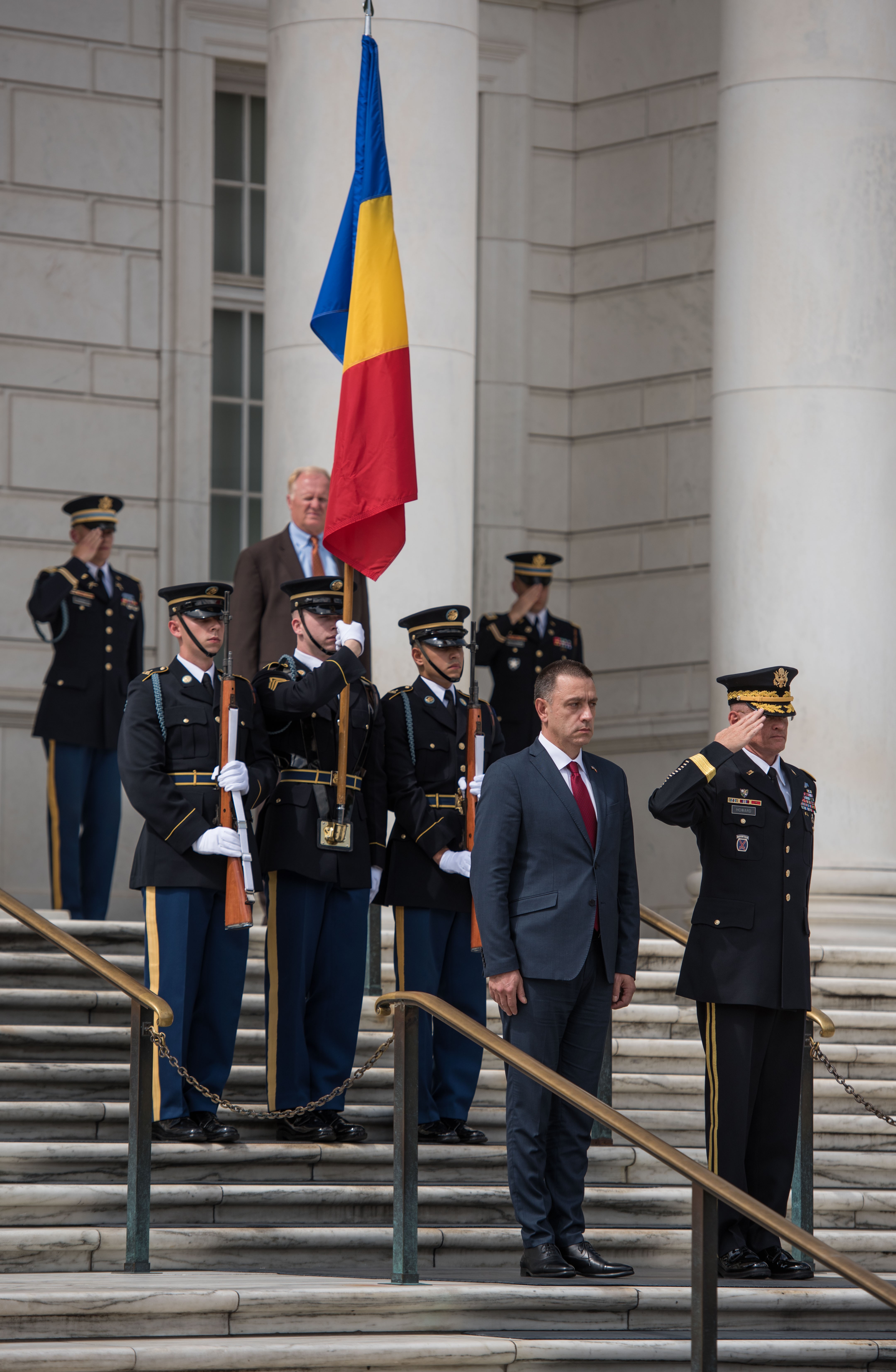 Romanian MOD Full Honors Wreath Laying Ceremony | Article | The United ...