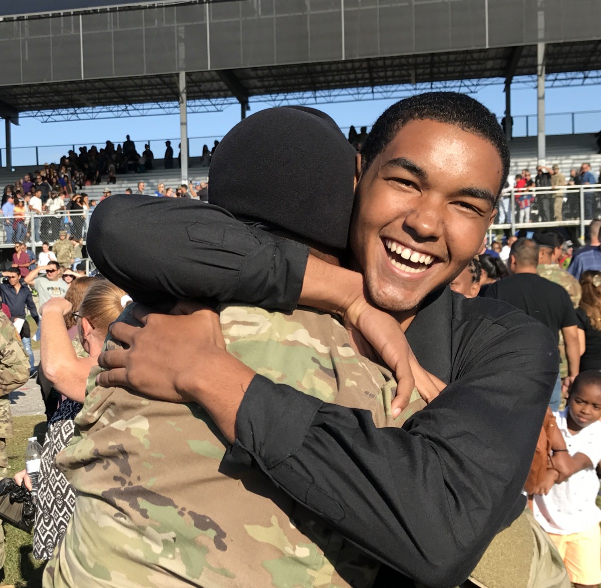 All in the Family; Family Day arrives for Soldiers in Basic Combat ...