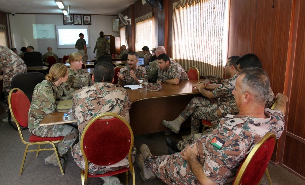 1st TSC, Jordan Armed Forces strengthen partnership through logistics ...