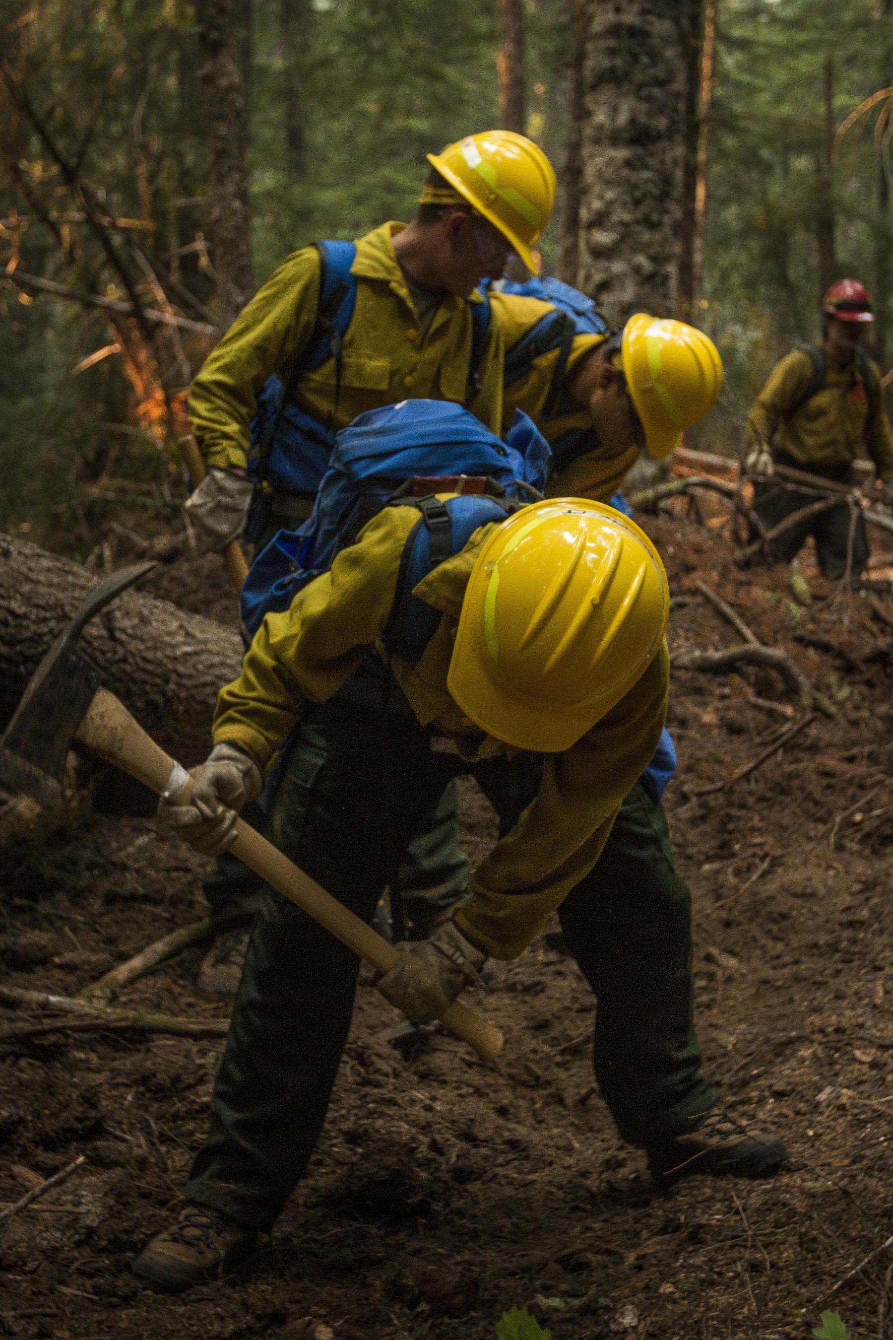 Hand Crew At Devil Fire | Article | The United States Army