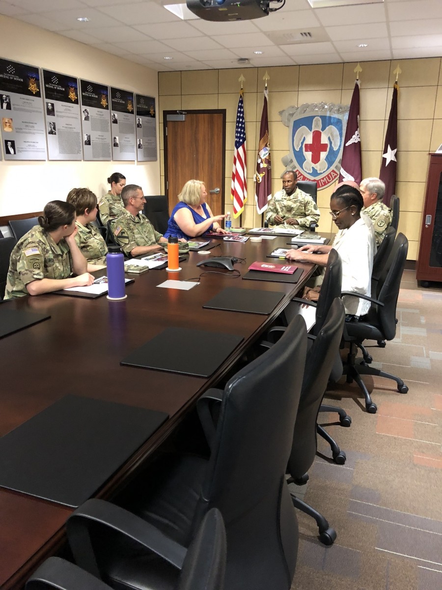 RHC-P commanding general meets incoming senior development advisor to ...