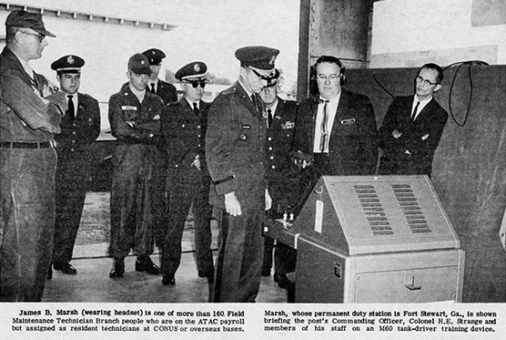 TACOM's history -- October 1967: "ATAC liaison and training division is ...