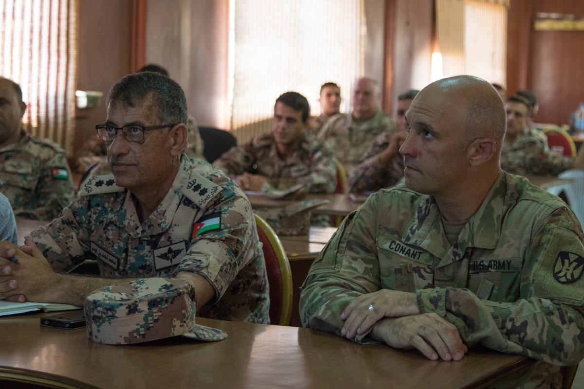 1st TSC, Jordan Armed Forces strengthen partnership through logistics ...