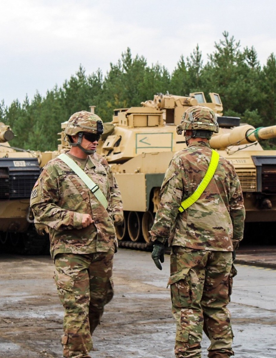 Sustainment community flexes muscle during armor rotation | Article ...