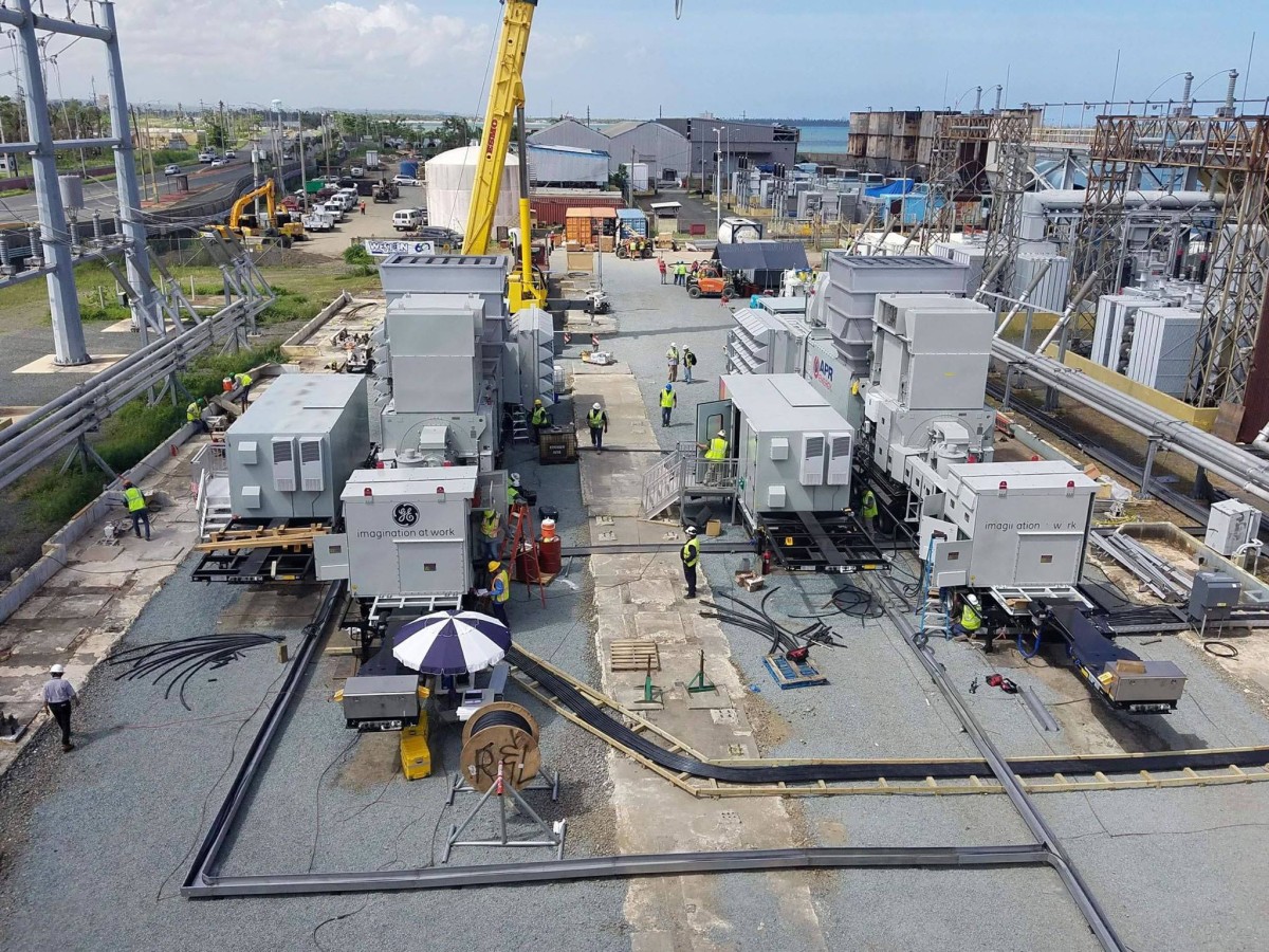 Generators supplying power to Palo Seco to stabilize grid | Article ...
