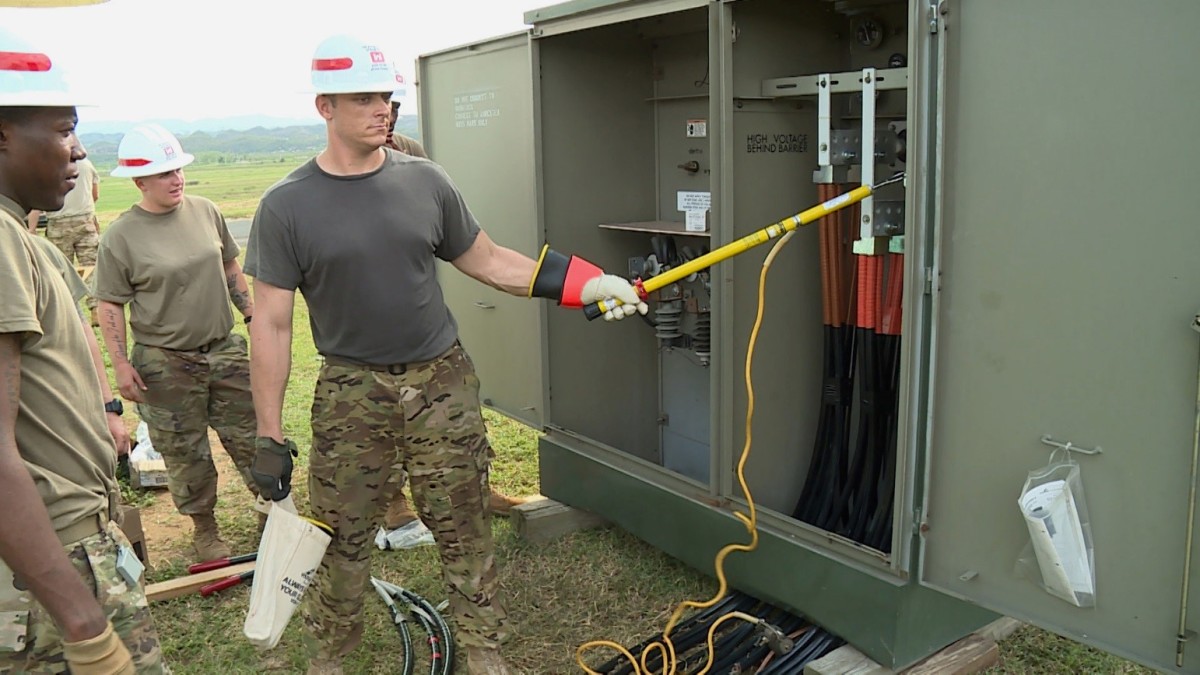 Army Engineers Emergency Temporary Power Team sets new record for ...